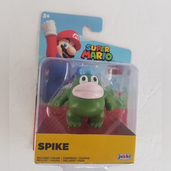 Jakks Pacific | Toys | New Jakks Pacific 4213 World Of Nintendo 25 Super Mario Spike Minifigure ...